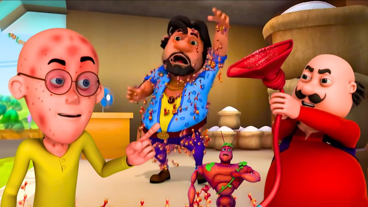 चींटियों का Sugar Loot – क्या बचा पाएंगे Motu Patlu? | Motu Patlu ...