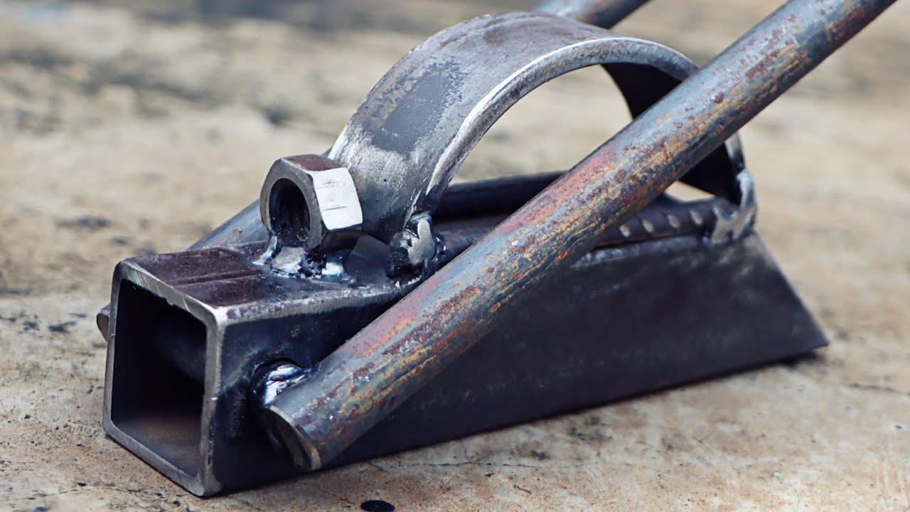 AMAZING BENDING TECHNIQUES FOR METAL BAR!! - YouTube