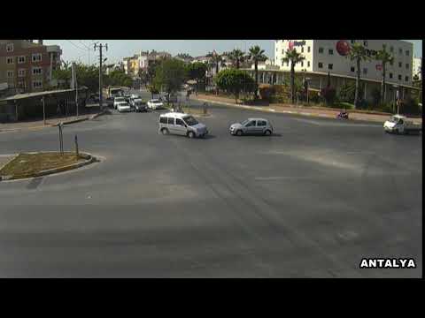 Antalya'da Trafik Kazası