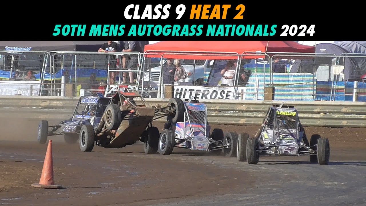 2024 Mens National Autograss Championships, Class 9 Heat 2 (ALL RACES ...
