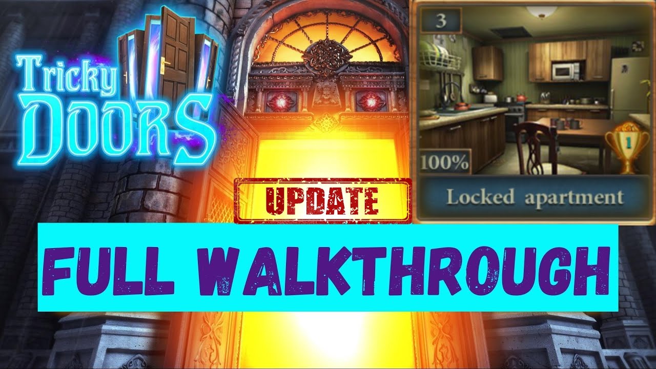 Tricky Doors Level 3 Locked apartment - Full Walkthrough - Let's play ♥ ...