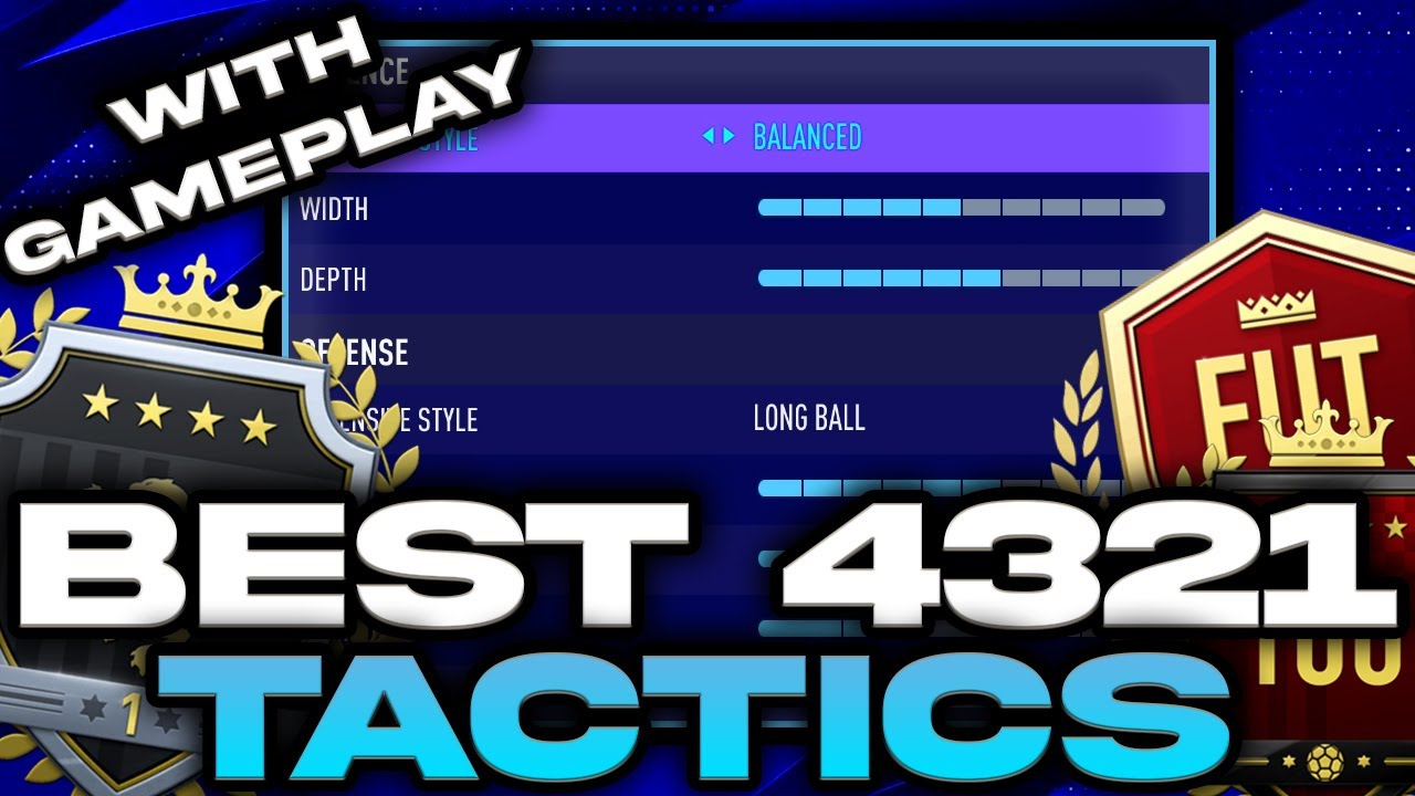 FIFA 21 *UNBEATABLE* 4321 META CUSTOM TACTICS/INSTRUCTIONS (POST PATCH ...
