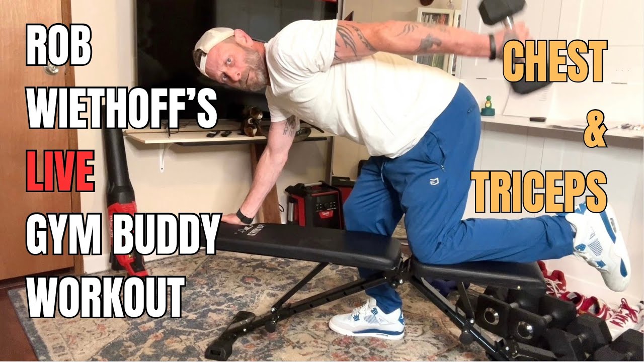 Gym Buddy with Rob Wiethoff (Chest & Triceps) - YouTube