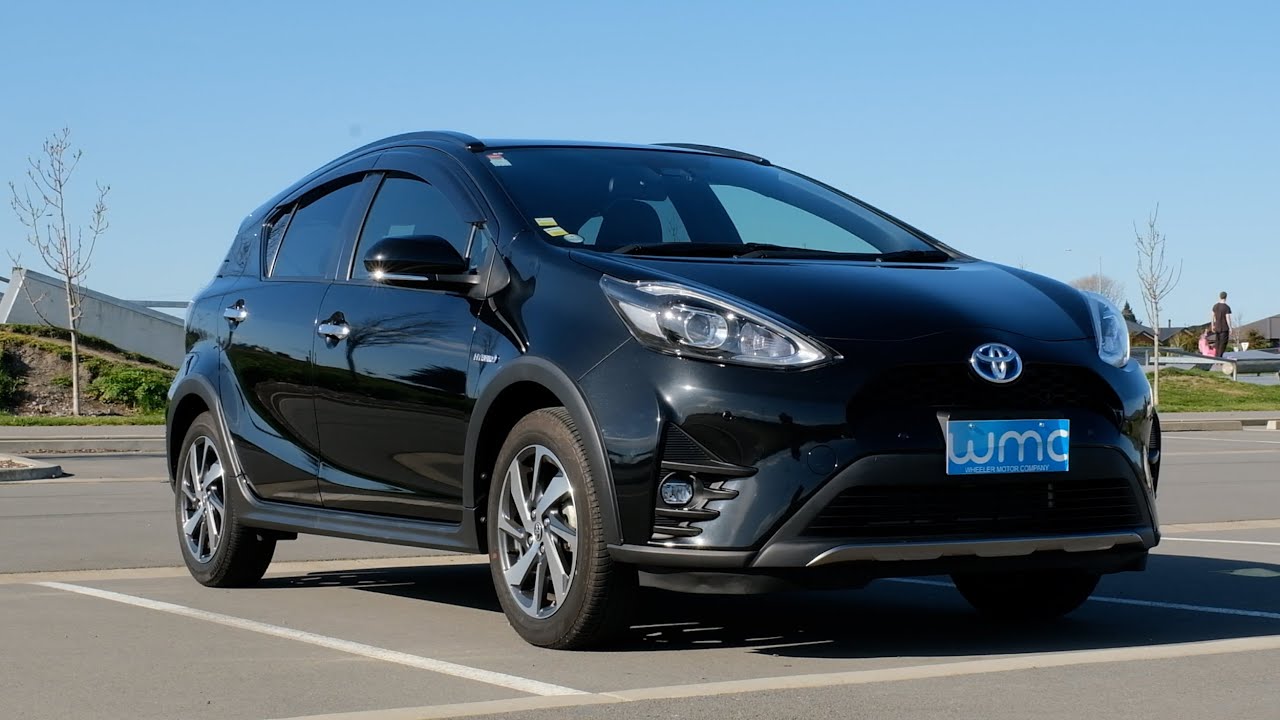 2020 Toyota Aqua 1.5lt Hybrid Crossover with TSS - YouTube