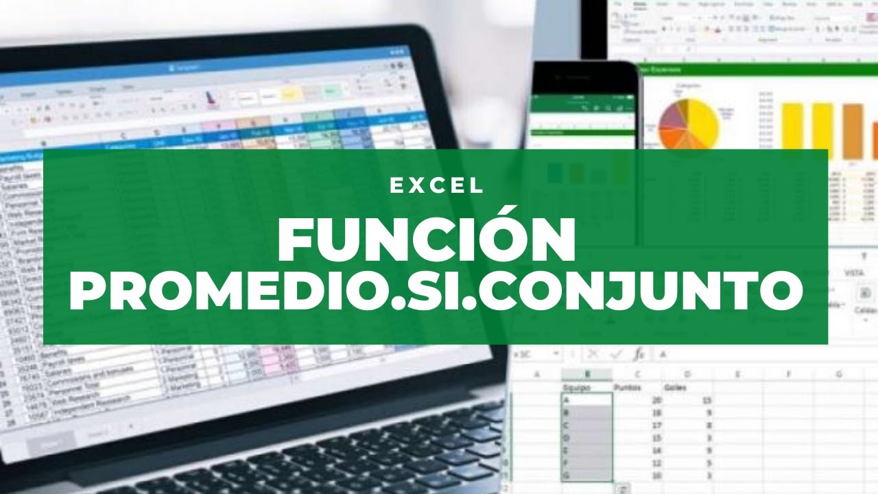 Función Promedio.SI.Conjunto / Excel - YouTube