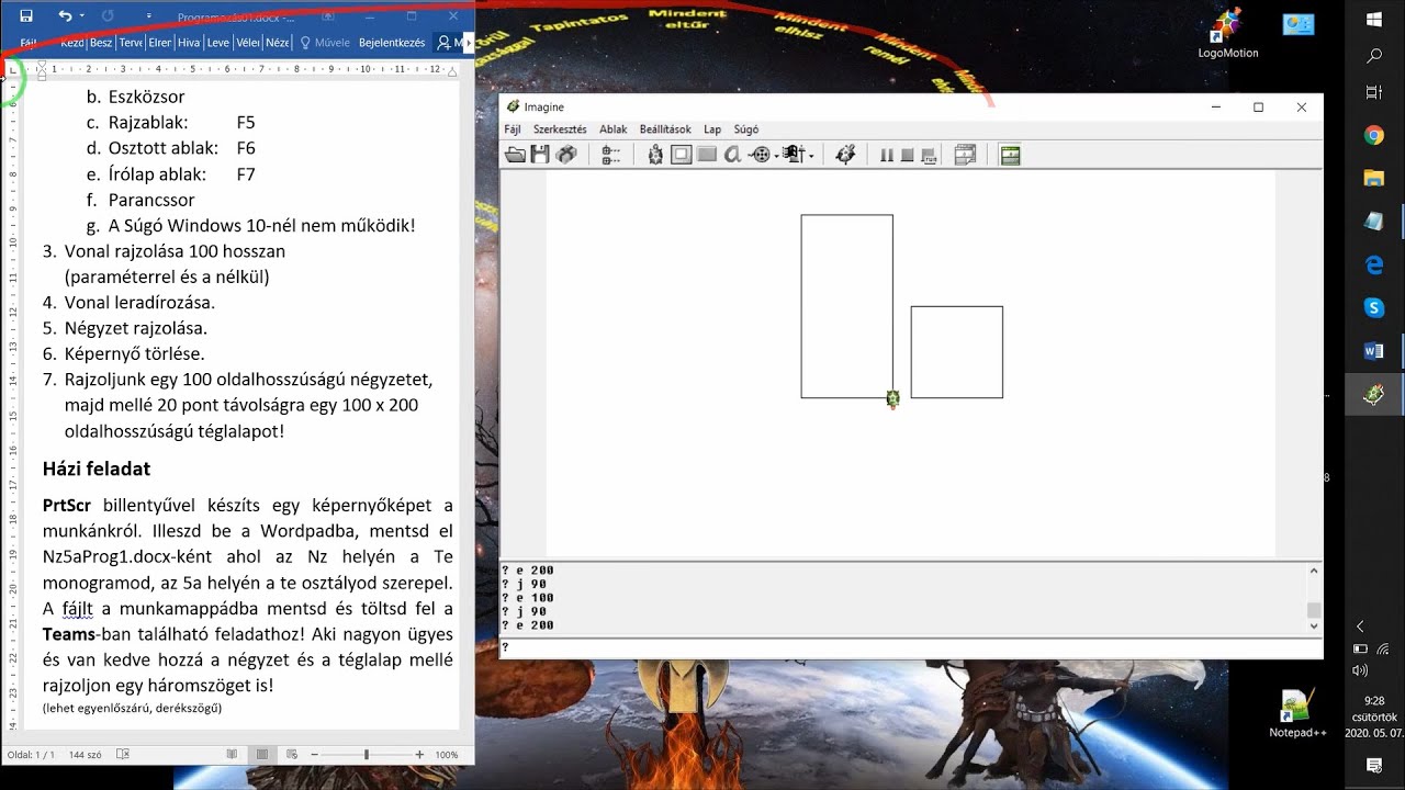 Programozás Imagine Logo01 - YouTube