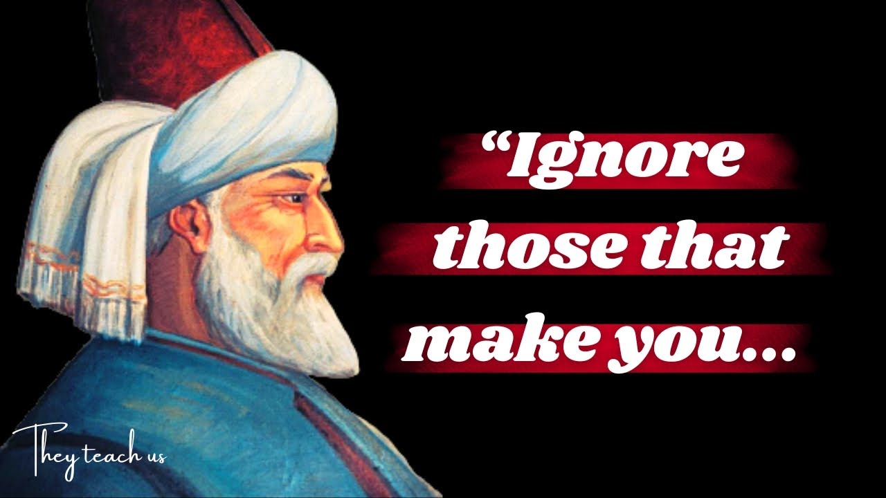 Value Of Time | quotes by Rumi which are better Known in Youth to Not ...