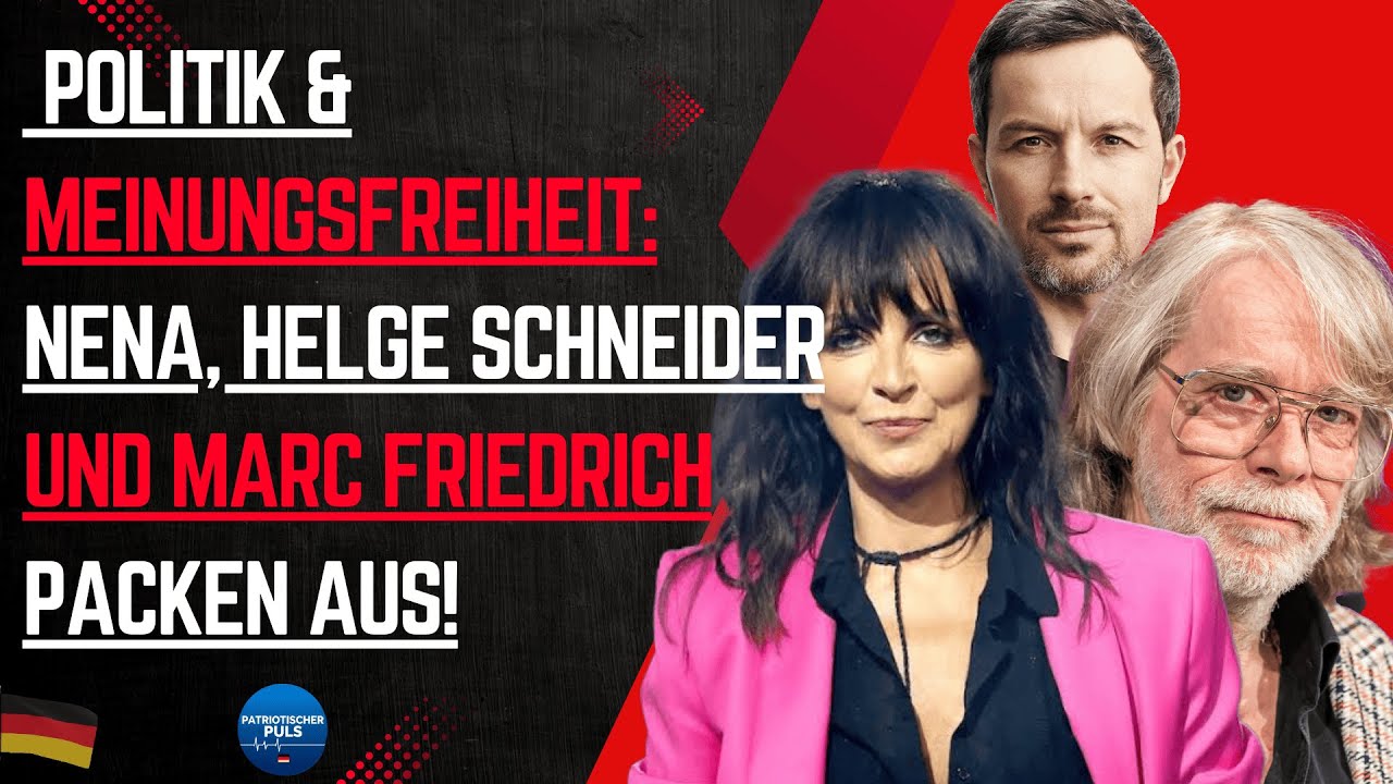 Politik & Meinungsfreiheit: Nena, Helge Schneider und Marc Friedrich ...