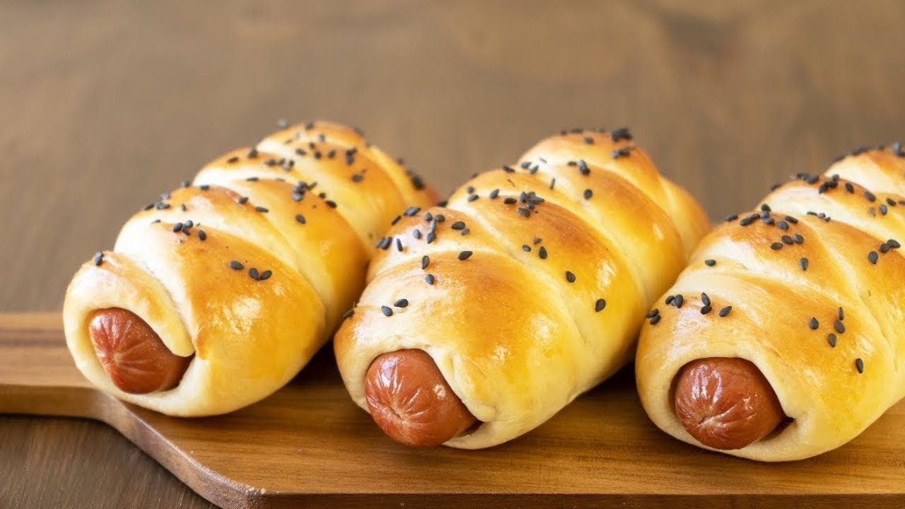 BREAD SAUSAGE ROLLS RECIPE - How to Make Sausage Rolls - YouTube