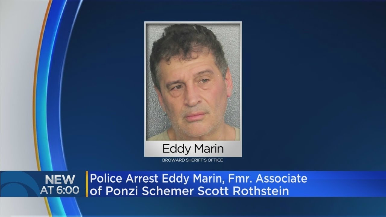 Associate Of Ponzi Schemer Scott Rothstein Arrested After Being On The ...