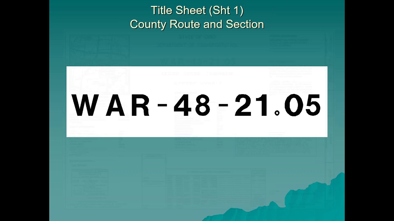 Highway Plan Reading Course Webinar Series - Part 1 - YouTube