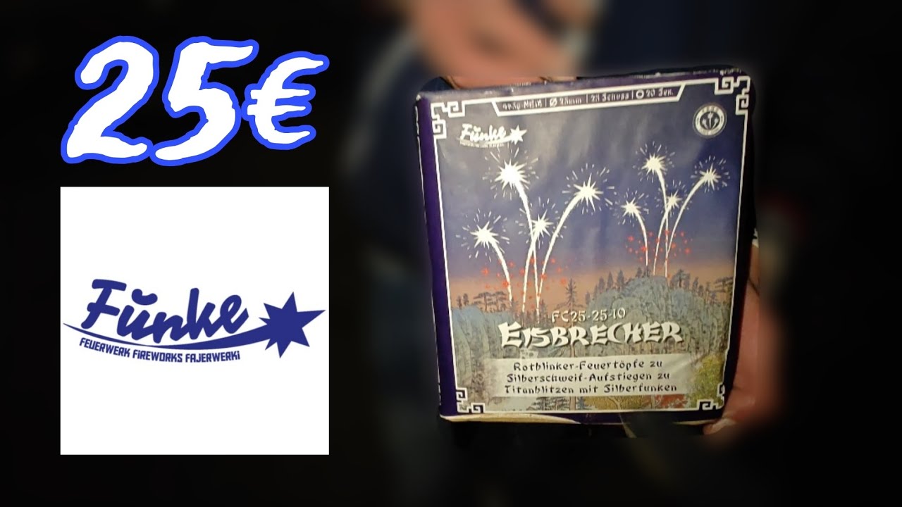 EISBRECHER Batterie🎆| 2025 | Funke Feuerwerk | 25€ - YouTube