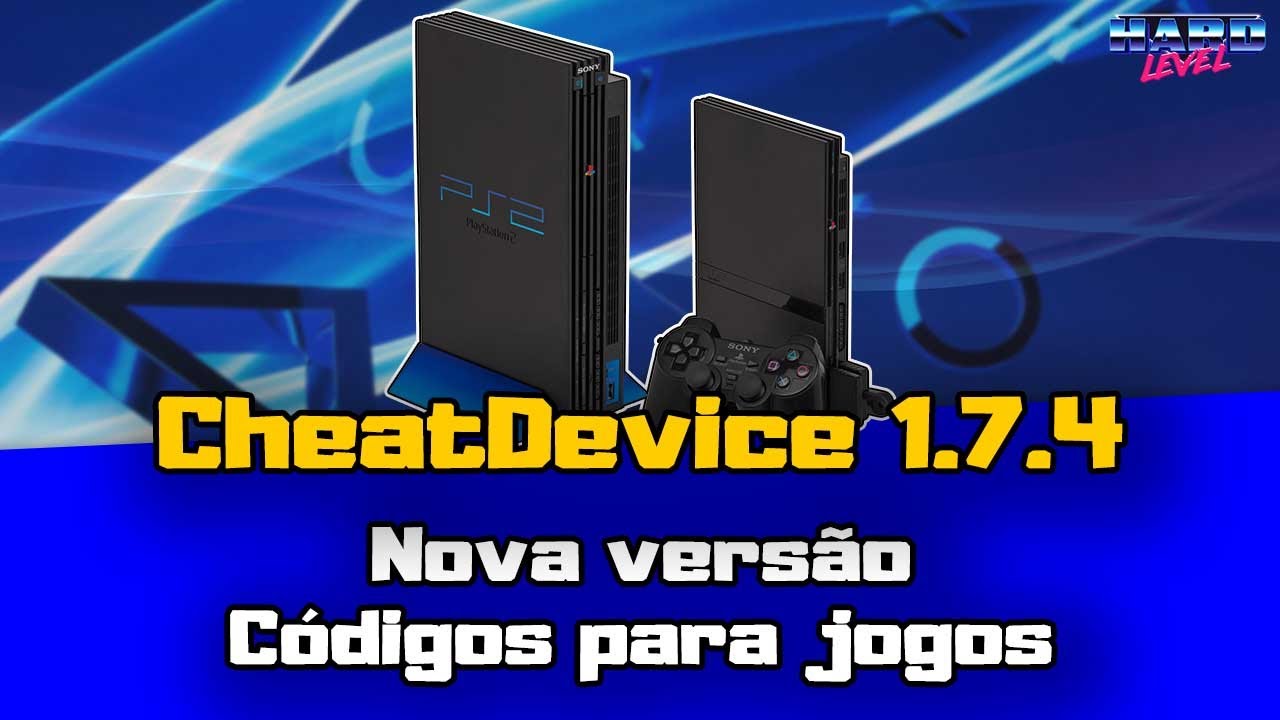 CheatDevice 1.7.4 - Nova versão Cheats para jogos de PS2 - YouTube