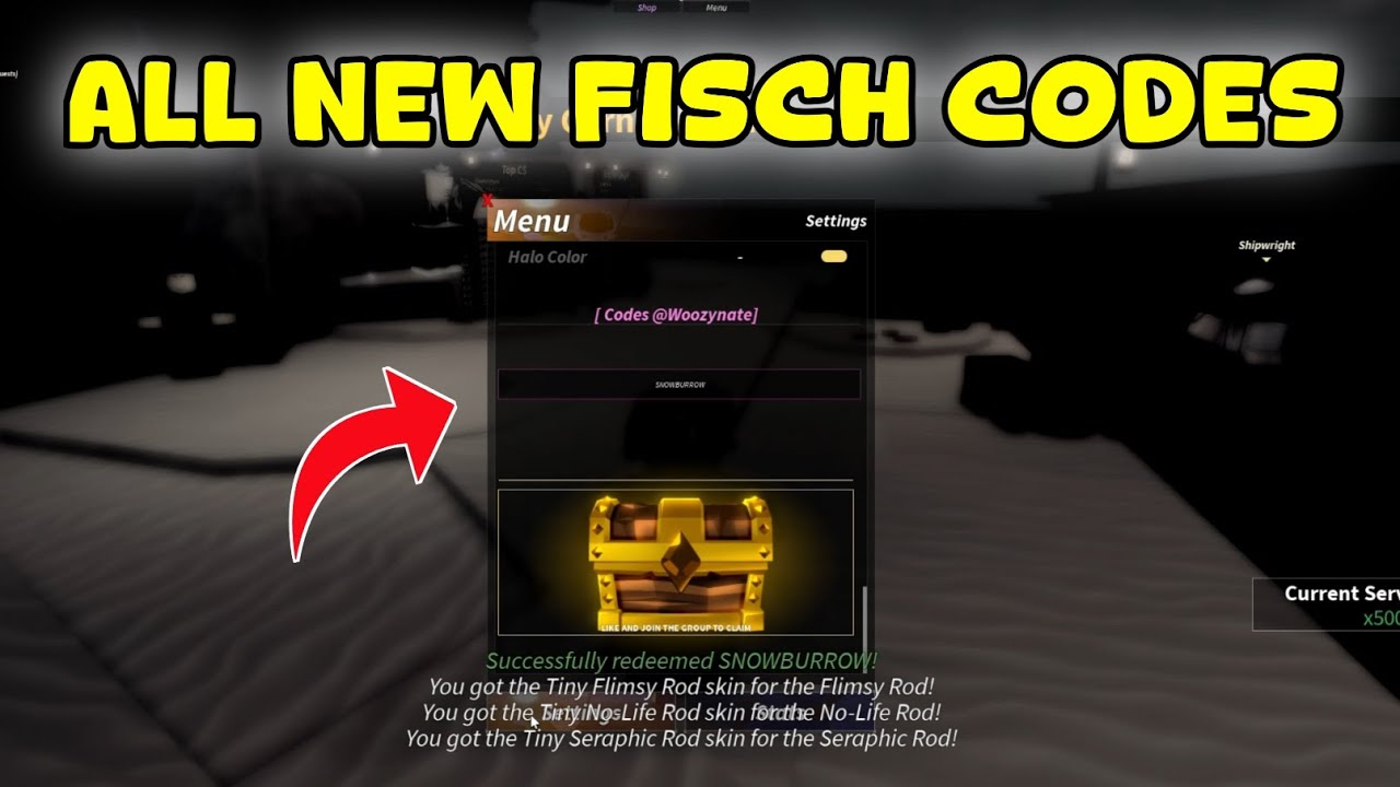 New Fisch Codes | Roblox - YouTube