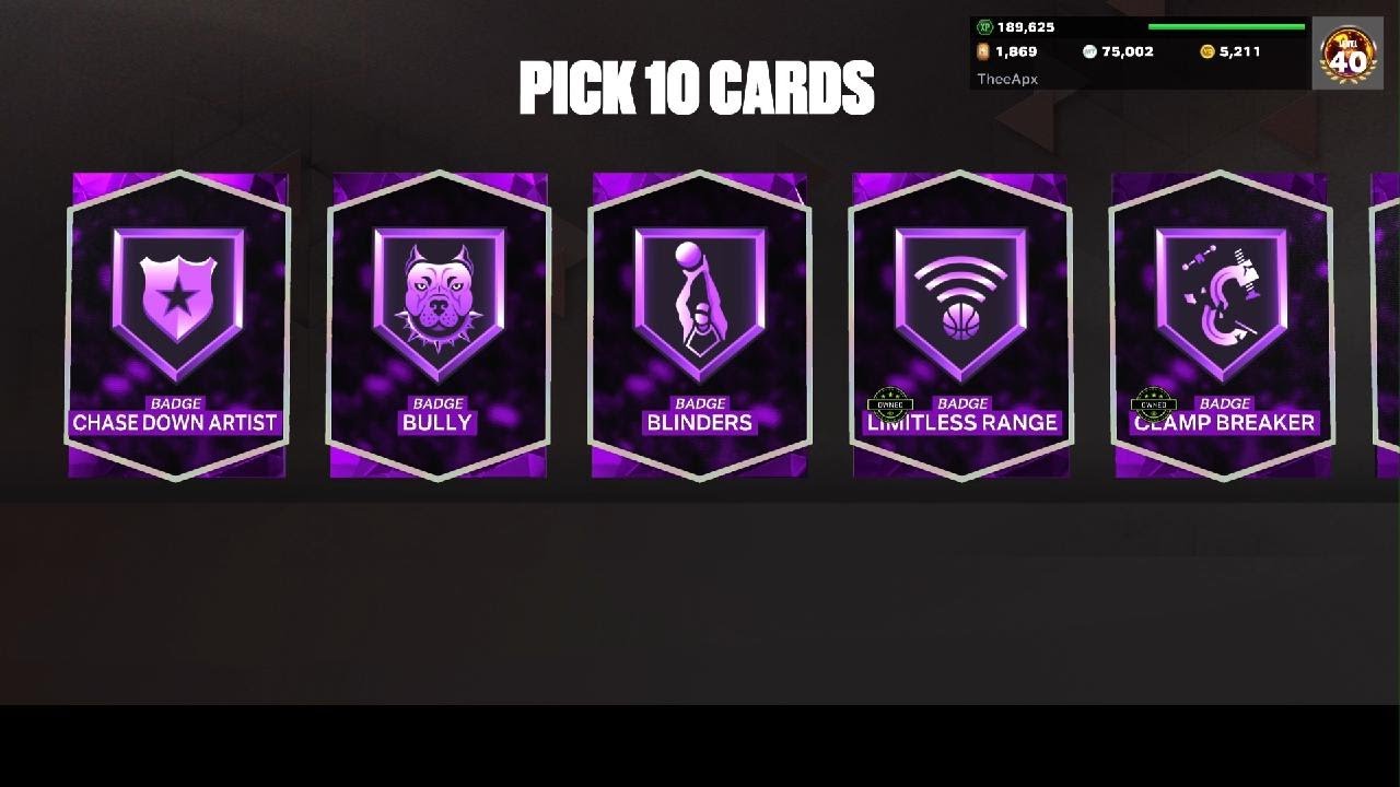 Lebron James Spotlight Badge pack Pick 10 - YouTube