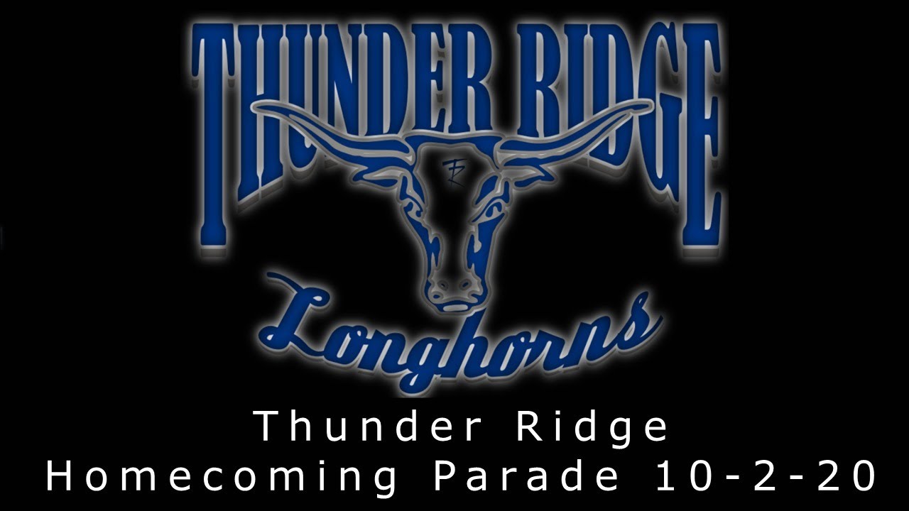 Homecoming Parade 2020 - Thunder Ridge School - USD 110 - YouTube