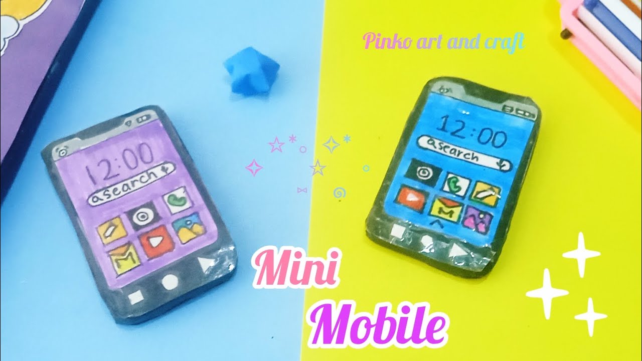 how to make smart phone at home | Diy mobile phone with cardboard ...