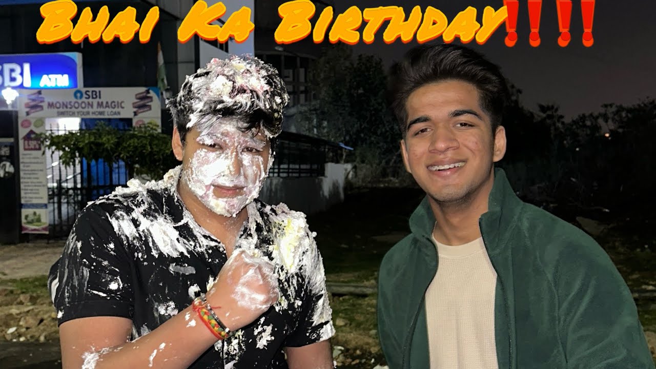 Cake Attack On Him On His Birthday| Daily Vlog : 967 - YouTube