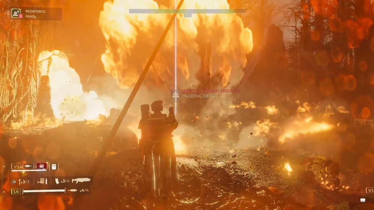 Glorious fire purge - Helldivers 2 - YouTube