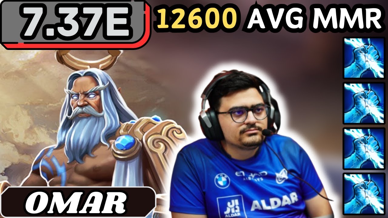 7.37e - Omar ZEUS Soft Support Gameplay 26 ASSISTS - Dota 2 Full Match ...