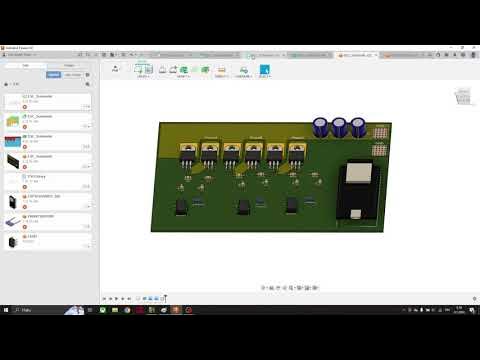 Fusion 360 - Creating ESP32 component for electronics - YouTube
