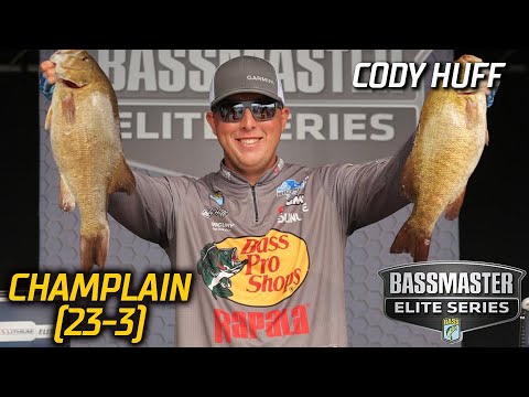 Cody Huff leads Day 1 of Bassmaster Elite at Lake Champlain with 23 ...