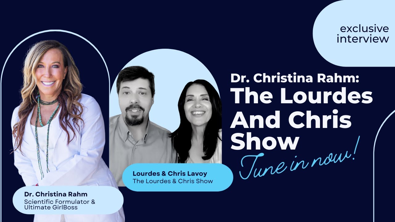 Dr. Christina Rahm | The Lourdes & Chris Show - YouTube