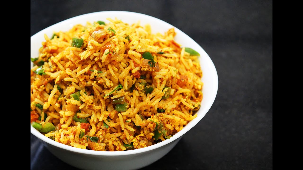 Egg rice | Anda rice | Easy to cook | Quick Rice recipes - YouTube