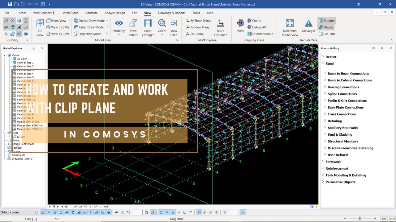 How to Create and Work with Clip Plane in COMOSYS - YouTube
