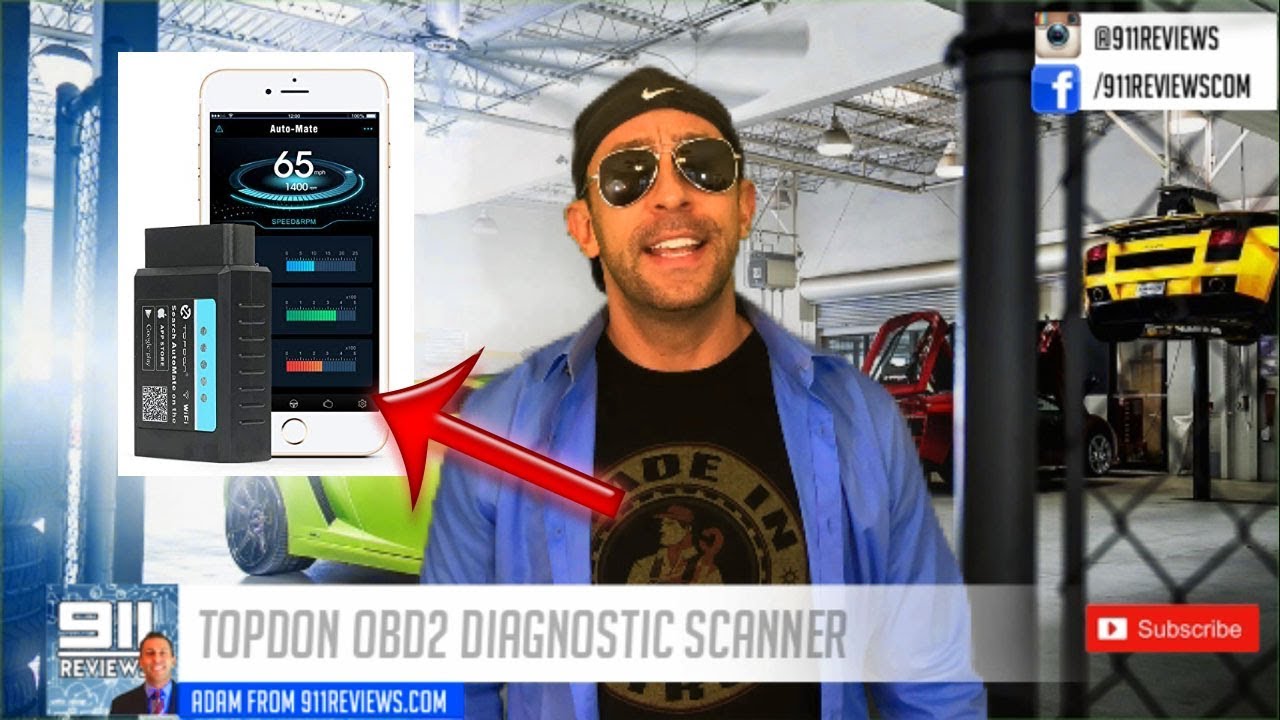 Best OBD2 Scanners - TOPDON Diagnostic Scanner Review - YouTube
