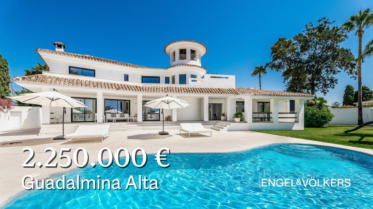 Fantastic Mediterranean villa in Guadalmina Alta | W-02P7SI | Engel ...