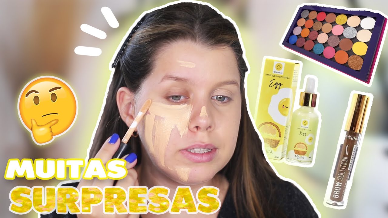 TESTANDO *TUDO* o que *COMPREI* na 25 de MARÇO - YouTube