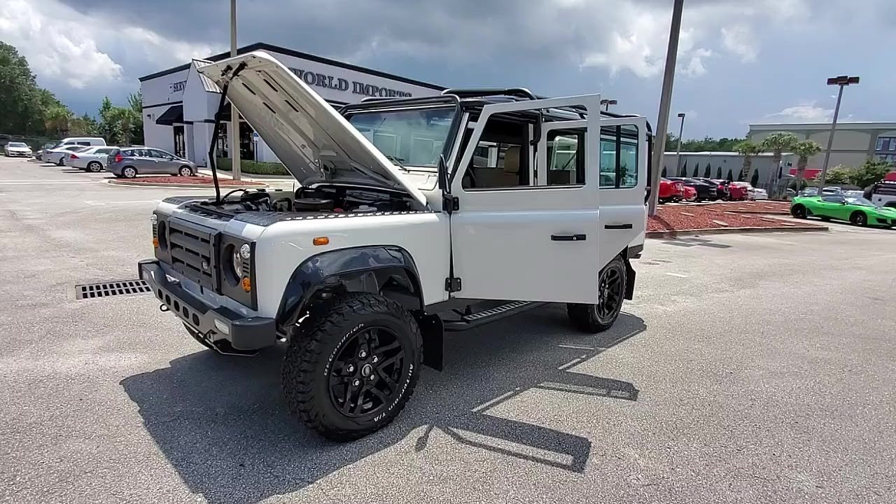 USED 1989 LAND ROVER DEFENDER 110 5-DOOR V8 - (COLLECTOR SERIES) at ...