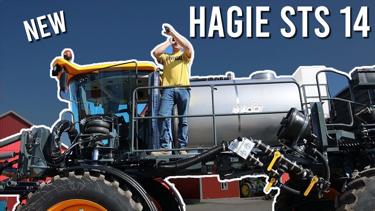 Brand New Hagie STS 14 Full Walkthrough | (John Deere 9L engine ...