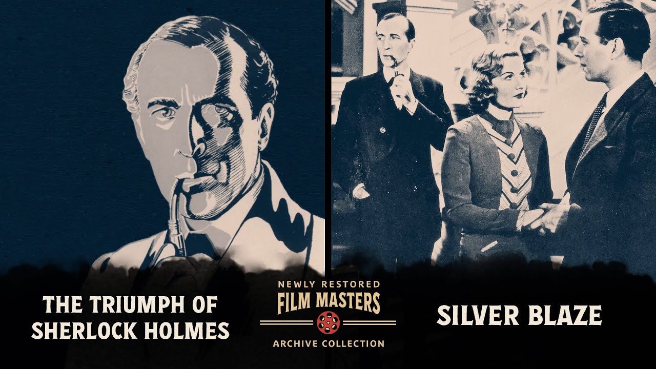 THE TRIUMPH OF SHERLOCK HOLMES (1935) & SILVER BLAZE (1937) Film Masters Blu-ray Screenshots ...