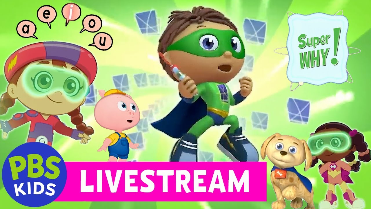 🟢 Super Why! LIVE | Read, Rhyme & Rescue with the Super Readers! 📚🦸 ...