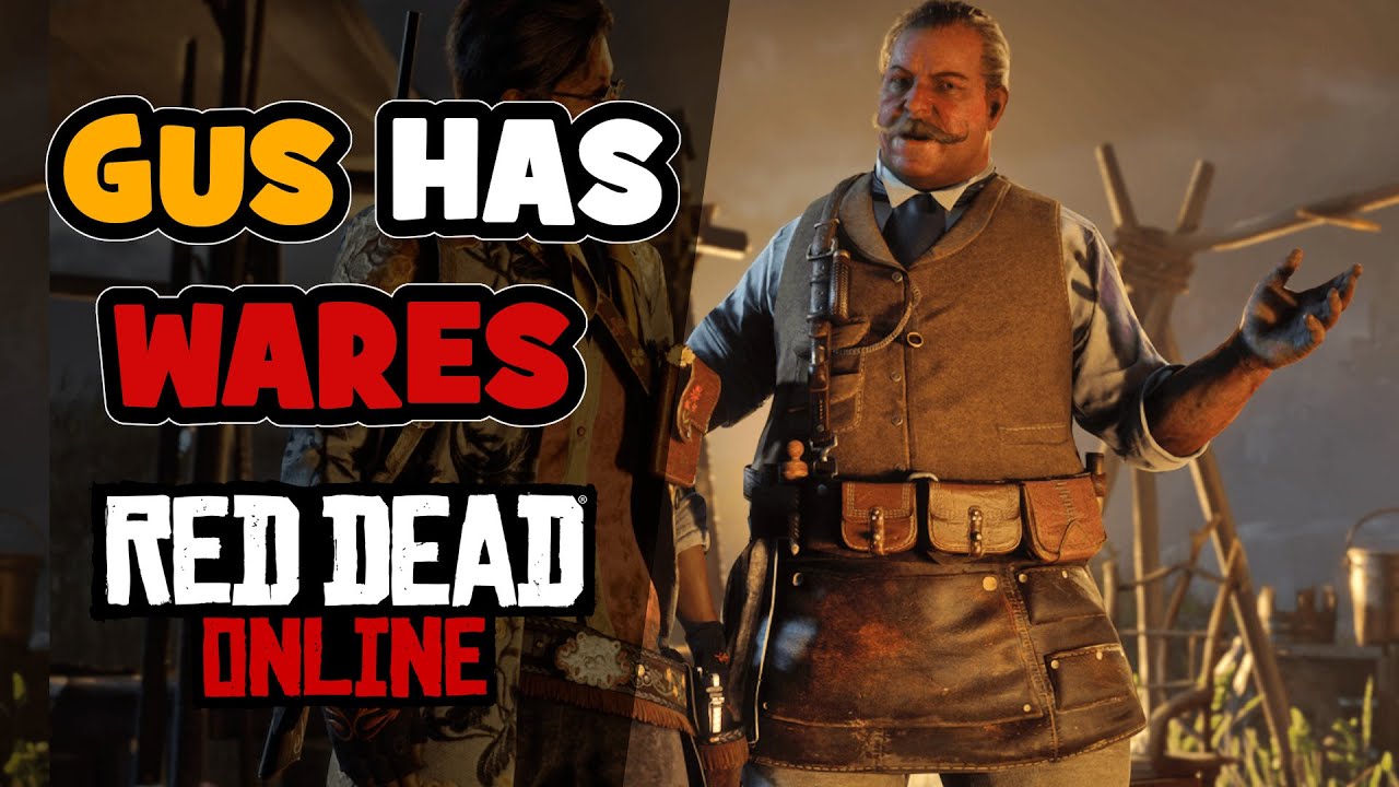 Gus has Wares: Discounts in Today's Weekly Red Dead Online Update - YouTube
