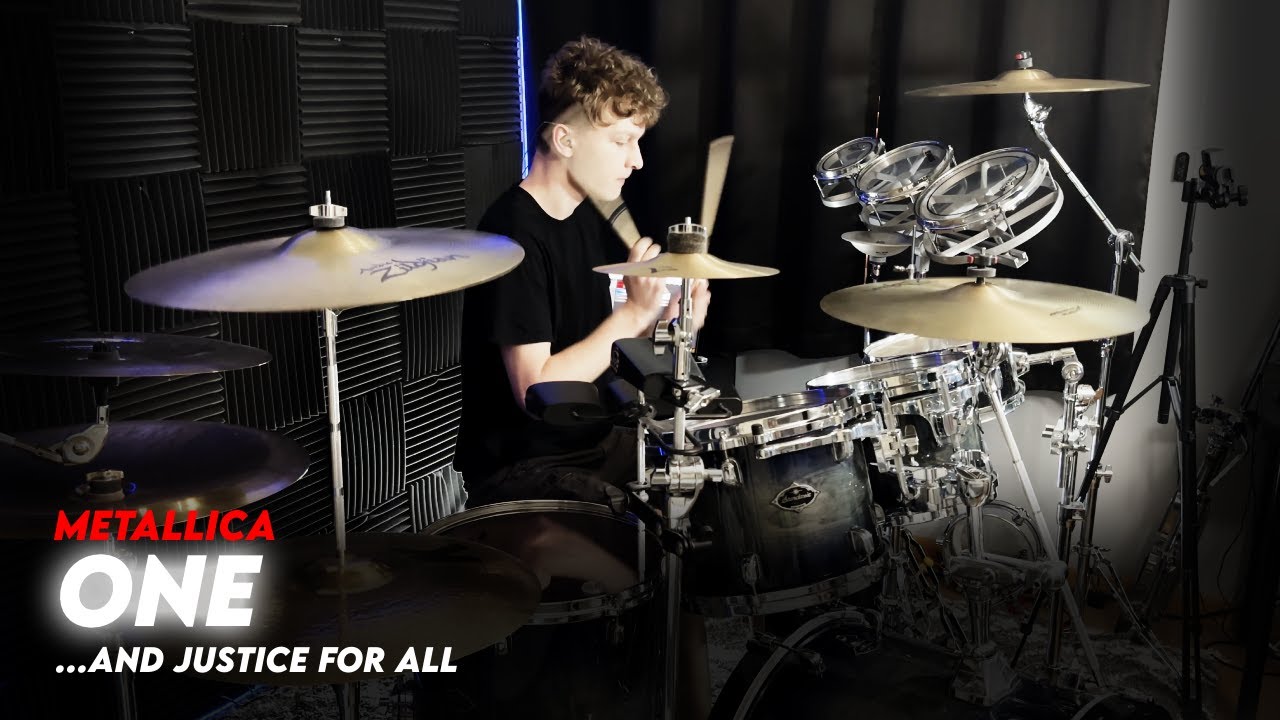 One by Metallica (Drum Cover) - tylerdrums - YouTube