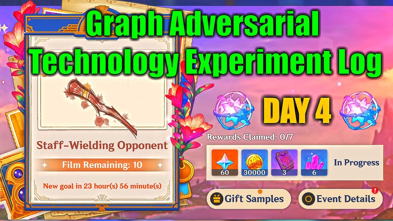 Staff-Wielding Opponent | Genshin Impact | Graph Adversarial Technology ...