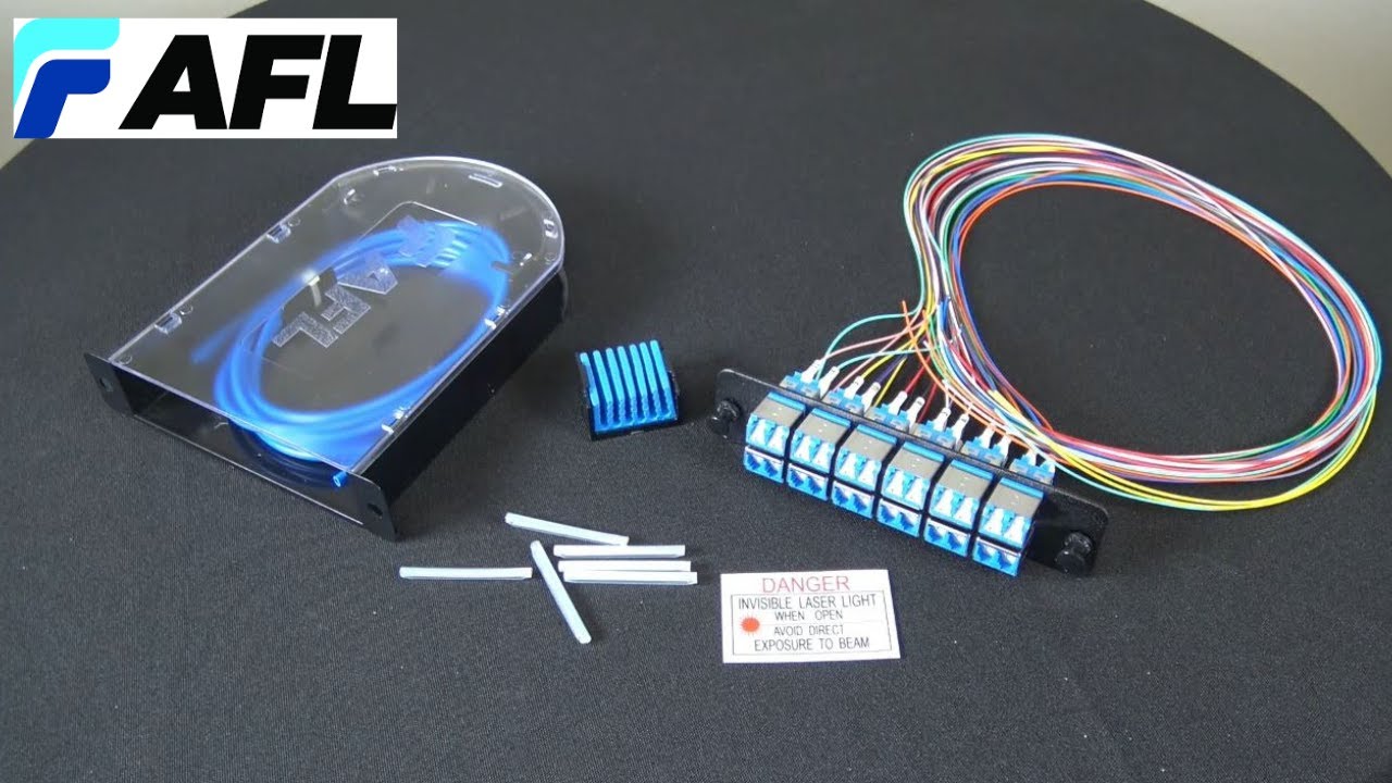 AFL PM-L-24-ULC-0-S-01 24 Strand LC/UPC Singlemode Cassette with ...