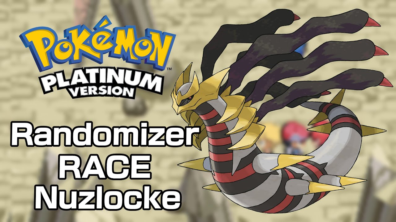 Pokemon Platinum Nuzlocke Randomizer Race! W/BackButton - YouTube