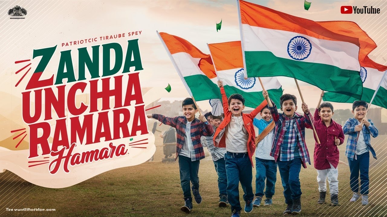 Zanda Uncha Rahe Hamara | Vijayi Vishawa Tirnga Pyara #tirnga - YouTube
