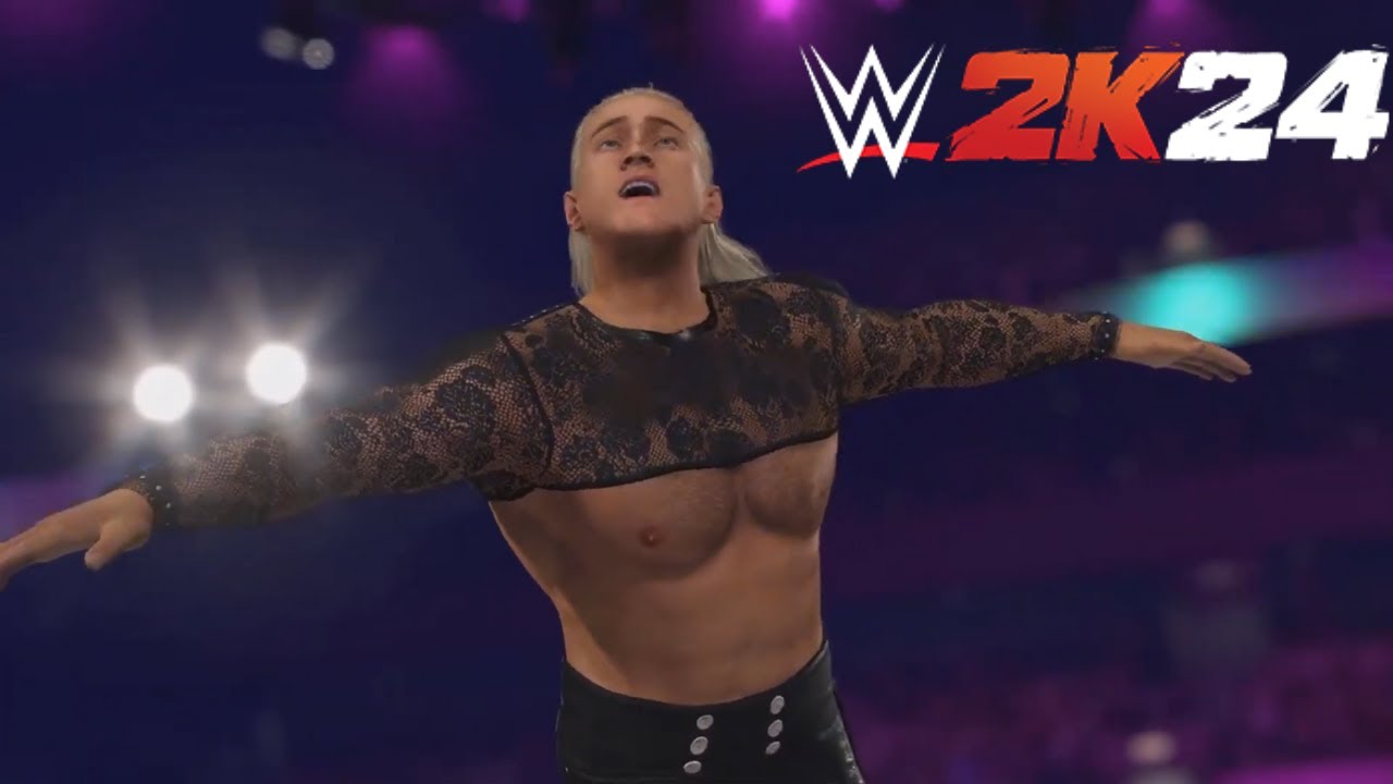 WWE 2K24 - Elton Prince (Entrance, Signature, Finisher, Victory) - YouTube