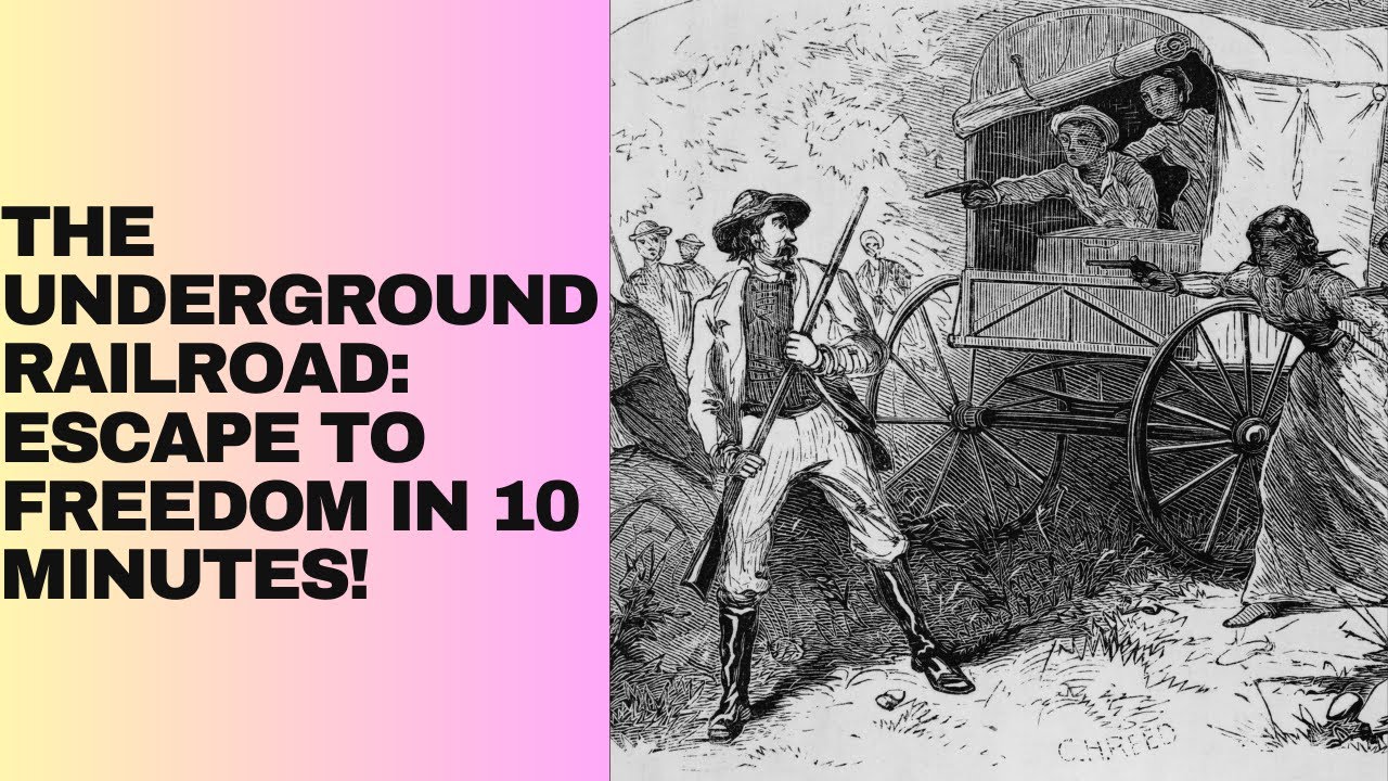 The Underground Railroad: Escape to Freedom in 10 Minutes! - YouTube