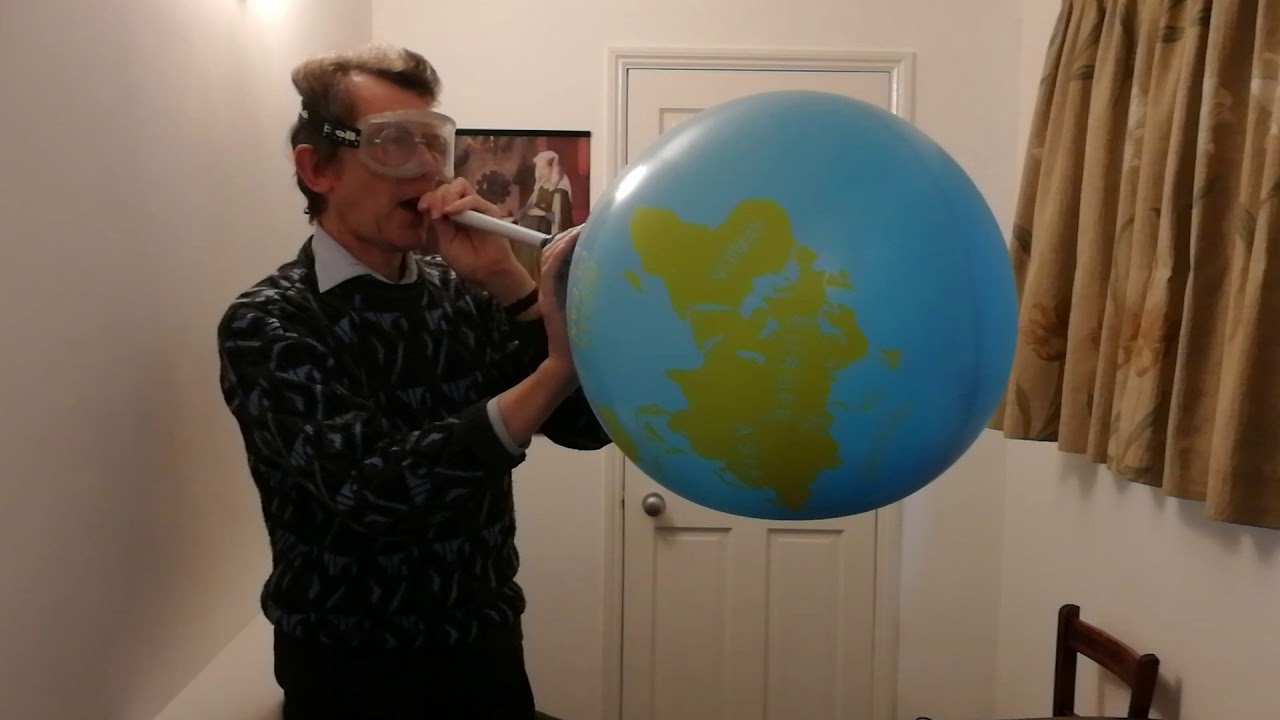 Blowing up to burst a giant global balloon using lung power only: part ...