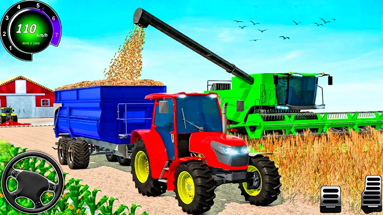 Real Farming Tractor Simulator #1 Driver Indian Tractor Simulator ...