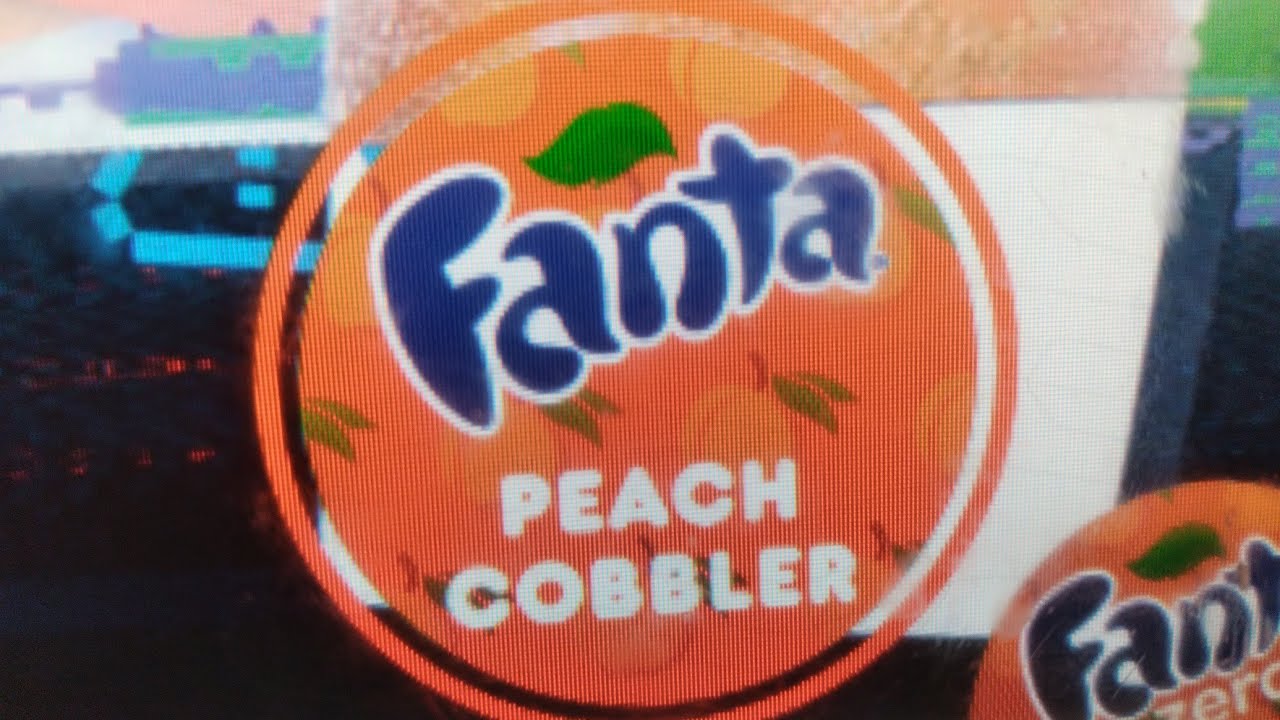 Fanta Peach Cobbler Soda Pop Review & Taste Test Coca Cola Freestyle ...