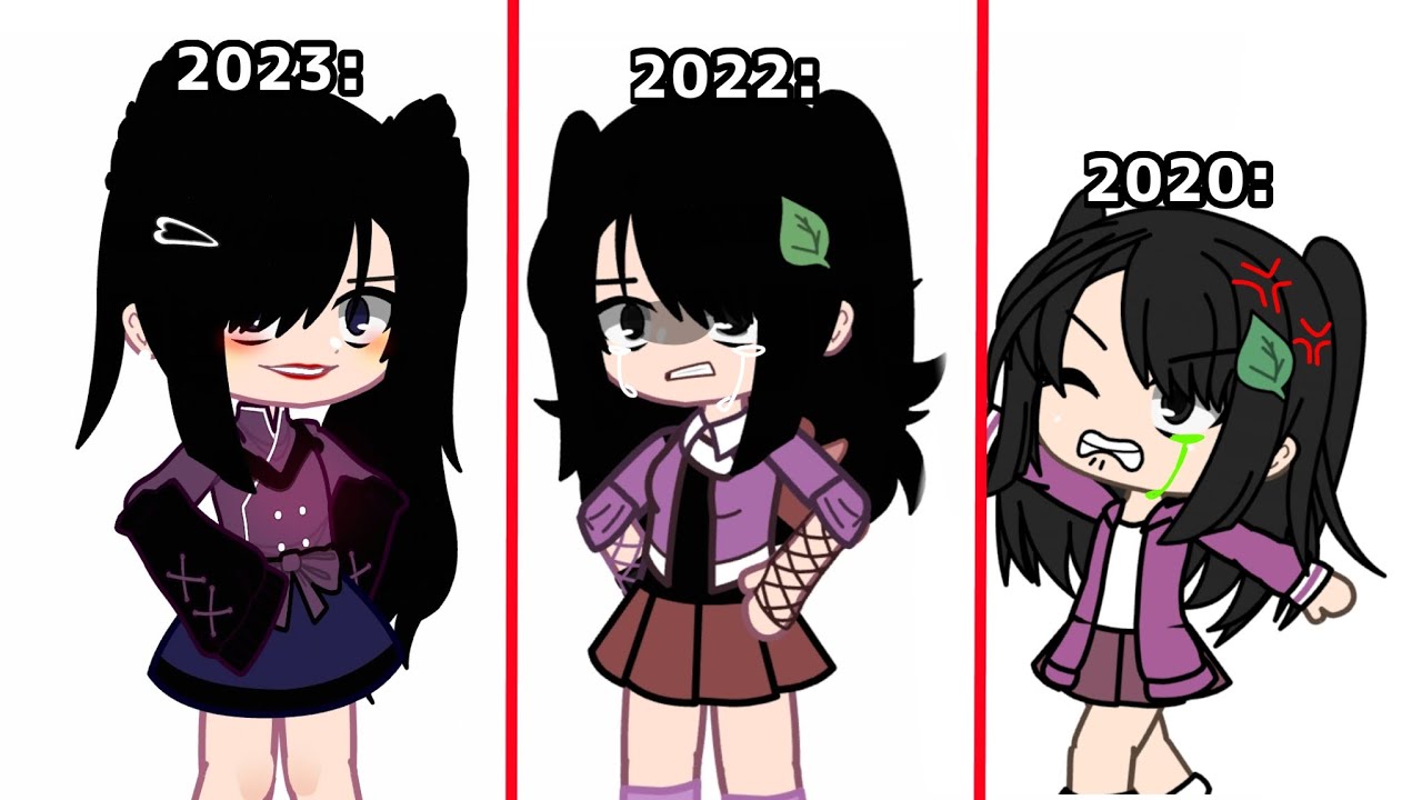 My Oc Over the Years : 🤢 - YouTube