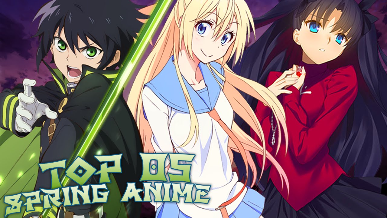 Top 5 Spring Animes 2015 - YouTube