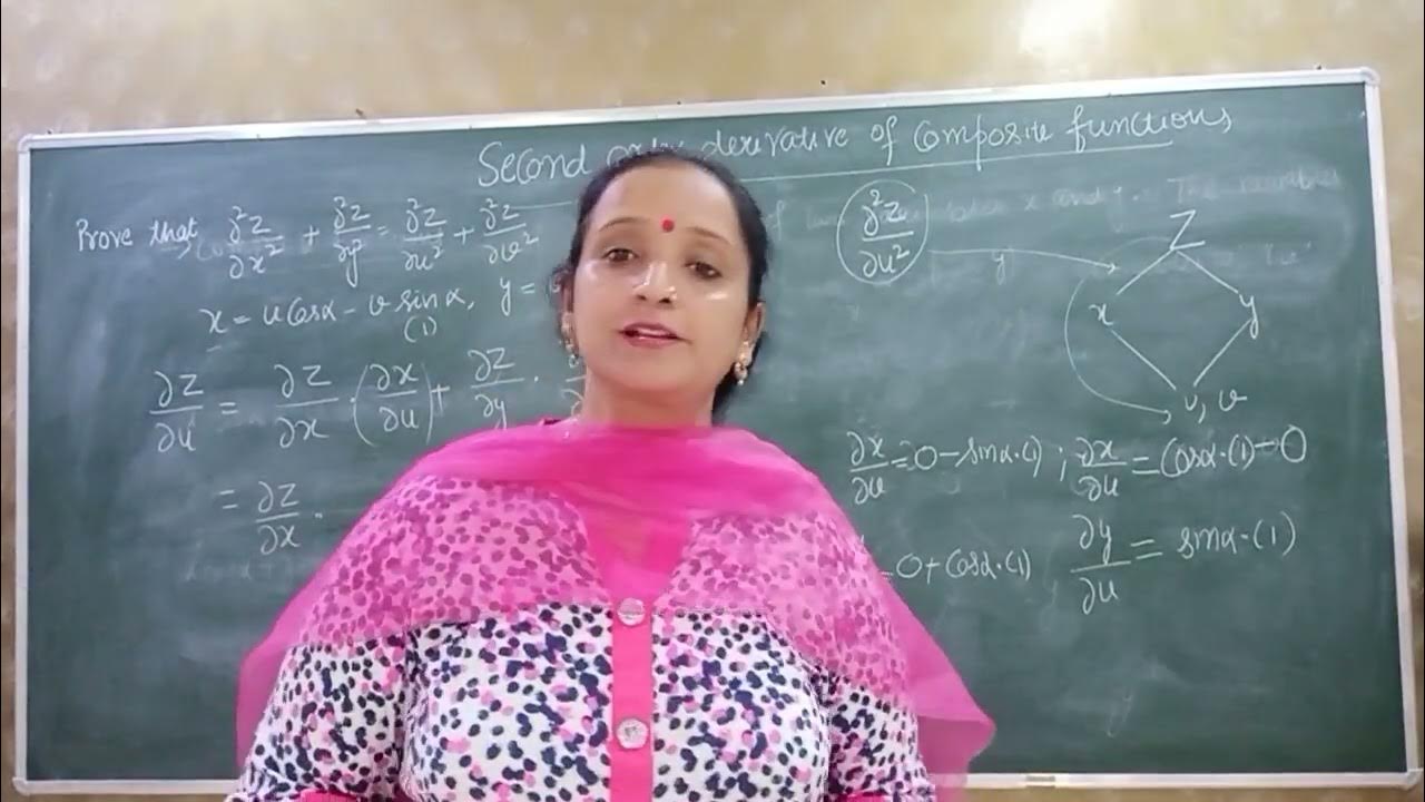 Second Order Derivative Of Composite Functions Youtube